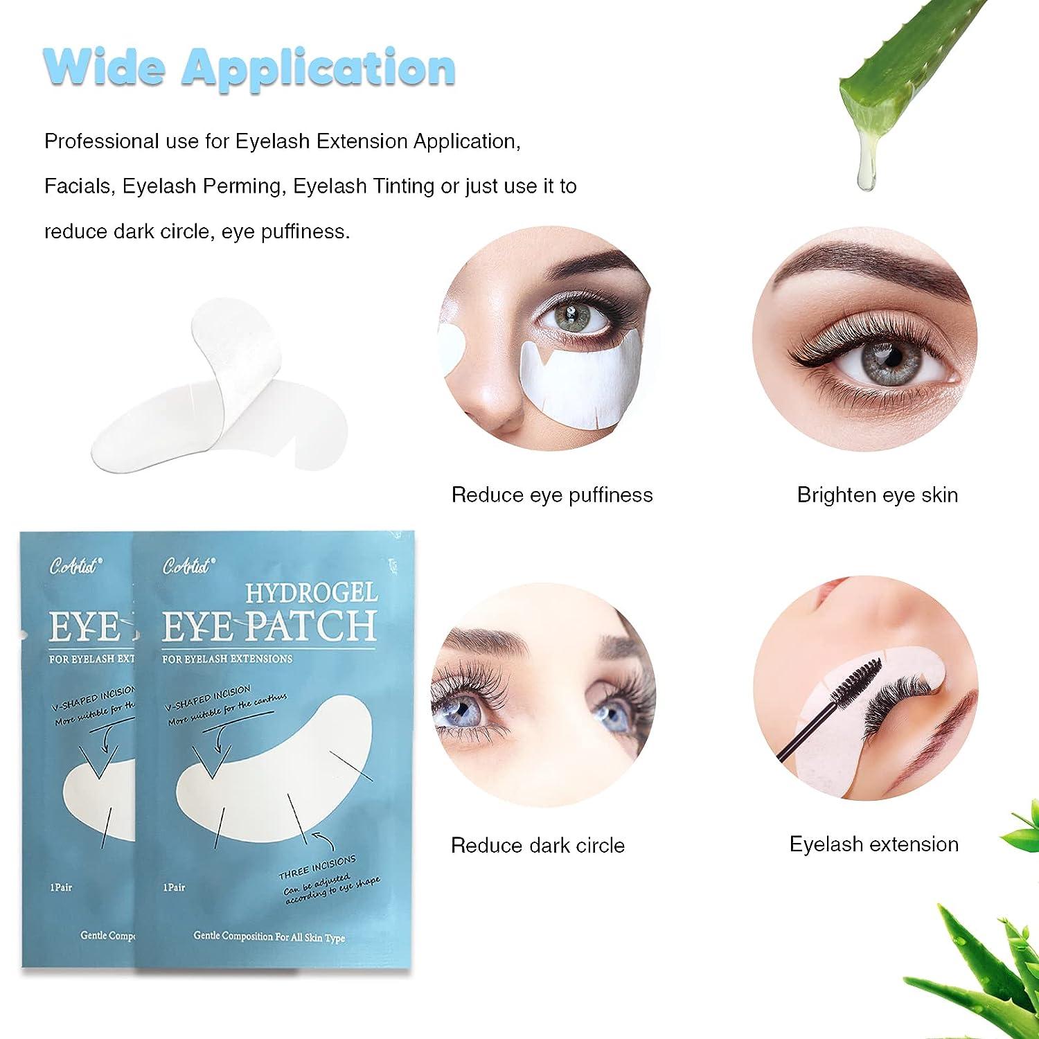 C. ARTIST 100 Pairs V-Shaped Natural Under Eye Gel Pads with Collagen ...