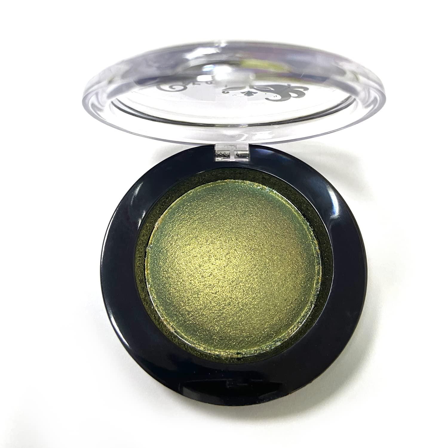 CarMela Baked Eyeshadow Palette - Highly-Pigmented Shimmer in Lime ...