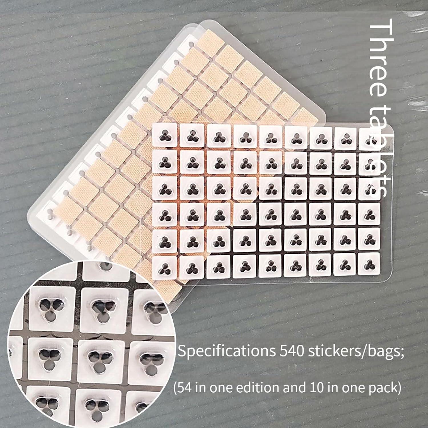 Facial Reflex Zone Massage Tools - Acupuncture Ear Seeds & Stickers Set ...