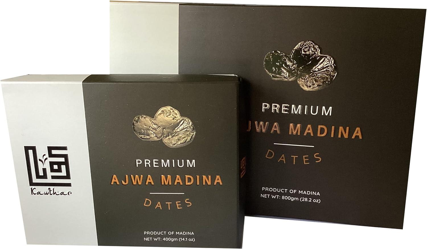Premium Royal Large Ajwa Dates 400g Gift Box by Kawthar (2024)