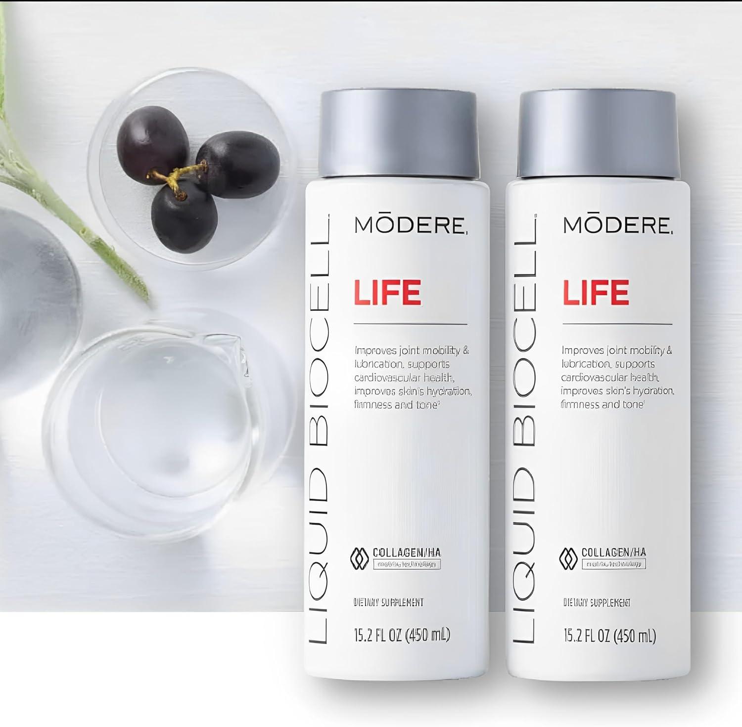 MODERE Liquid Biocell Life 14.2 fl oz x 2 & 15.2 fl oz x 2 Pack ...