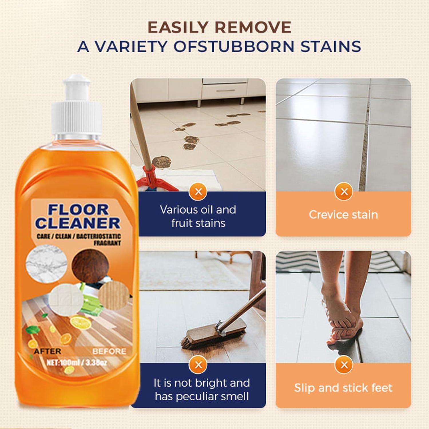 100ml Powerful Decontamination Floor Cleaner Floor and Hard Surfaces ...