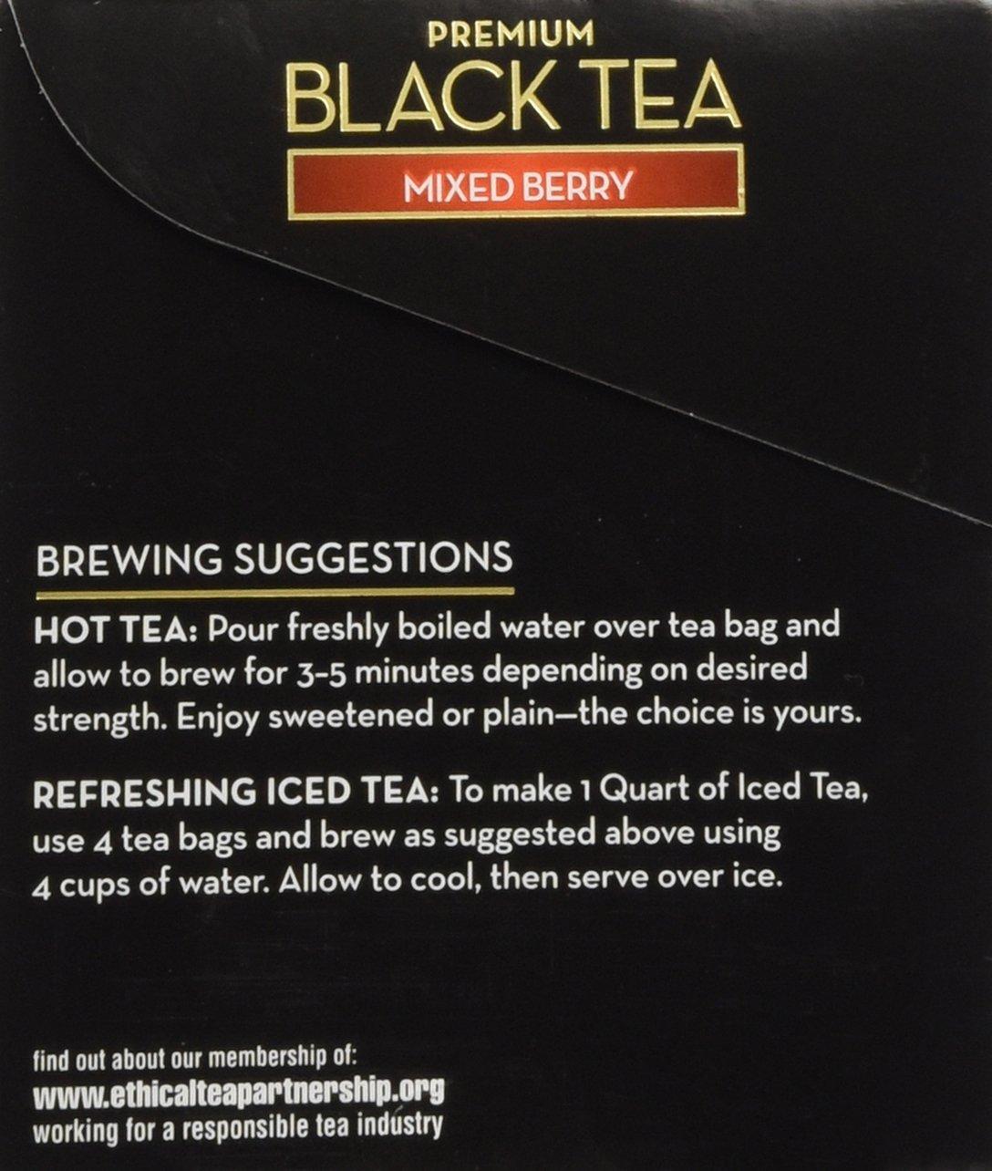 Twinings Premium Black Tea Mixed Berry - 20 Tea Bags (1.41 oz ...