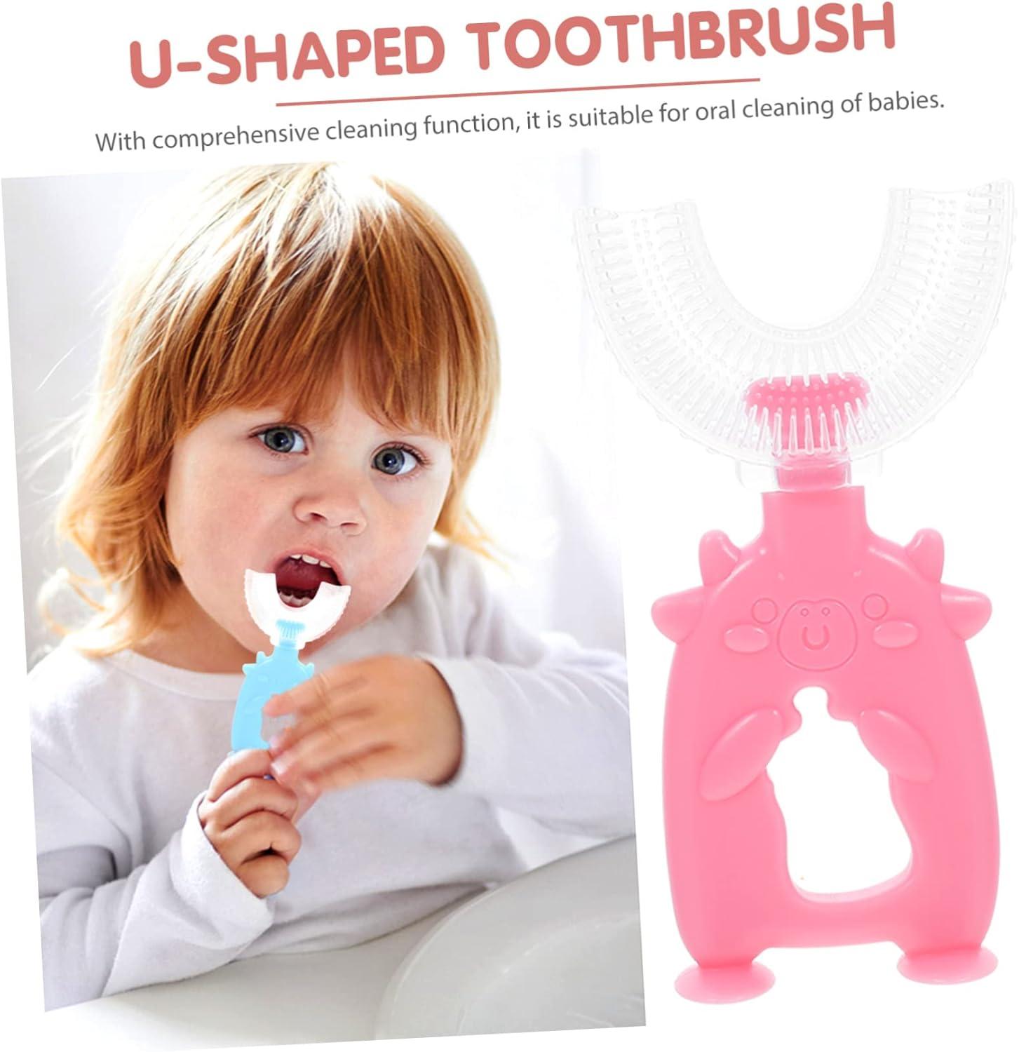 Buy Healvian U-Shaped Children s Toothbrush - 24 STK Perfect Handheld ...
