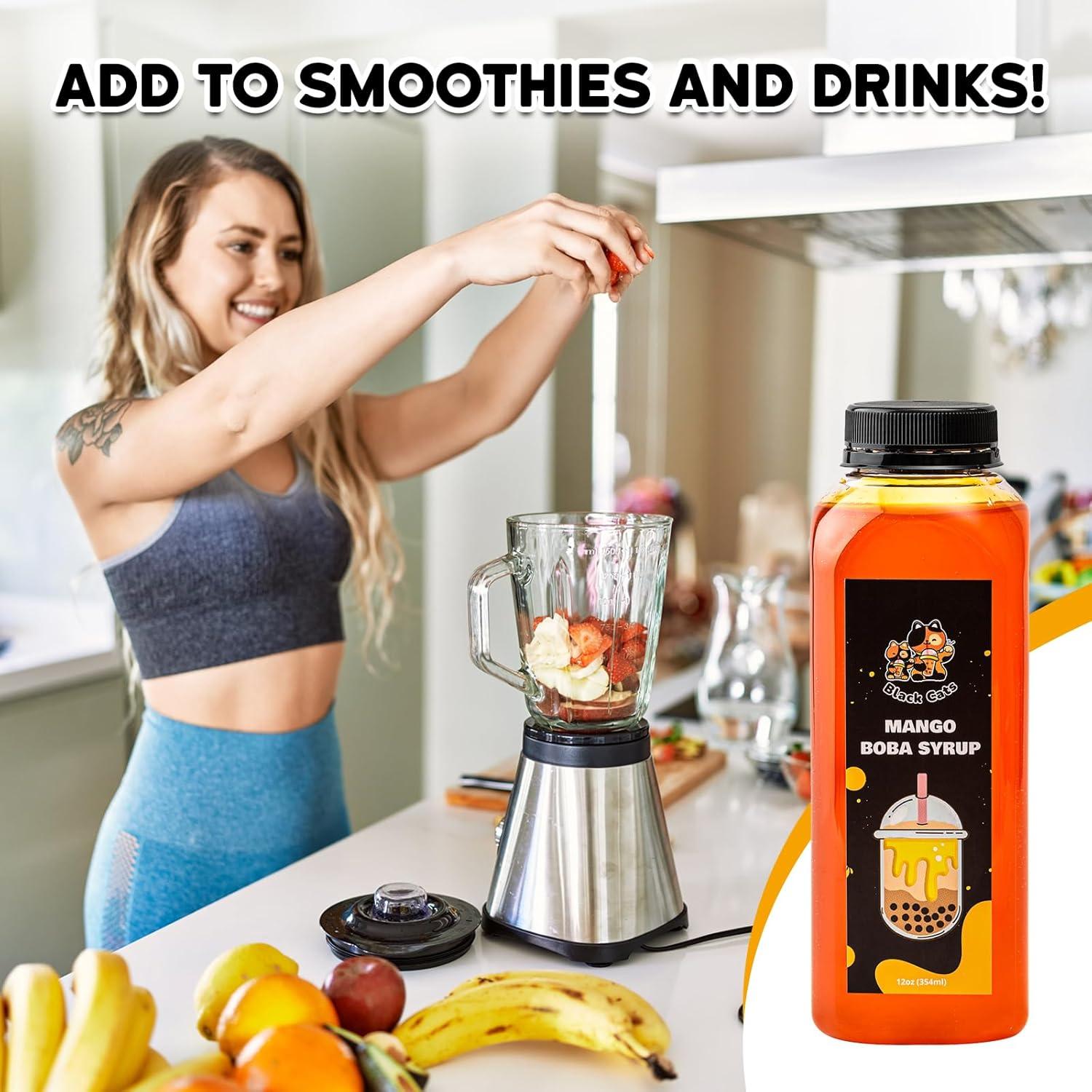 mango bubble tea syrup