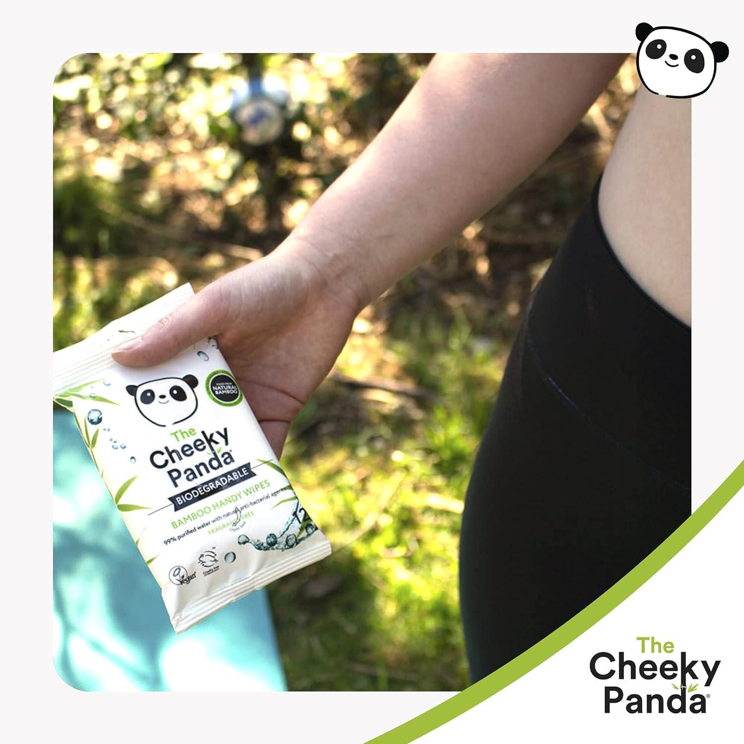 The Cheeky Panda Bamboo Hand Wipes - 12 Travel Wipes | Plastic Free ...