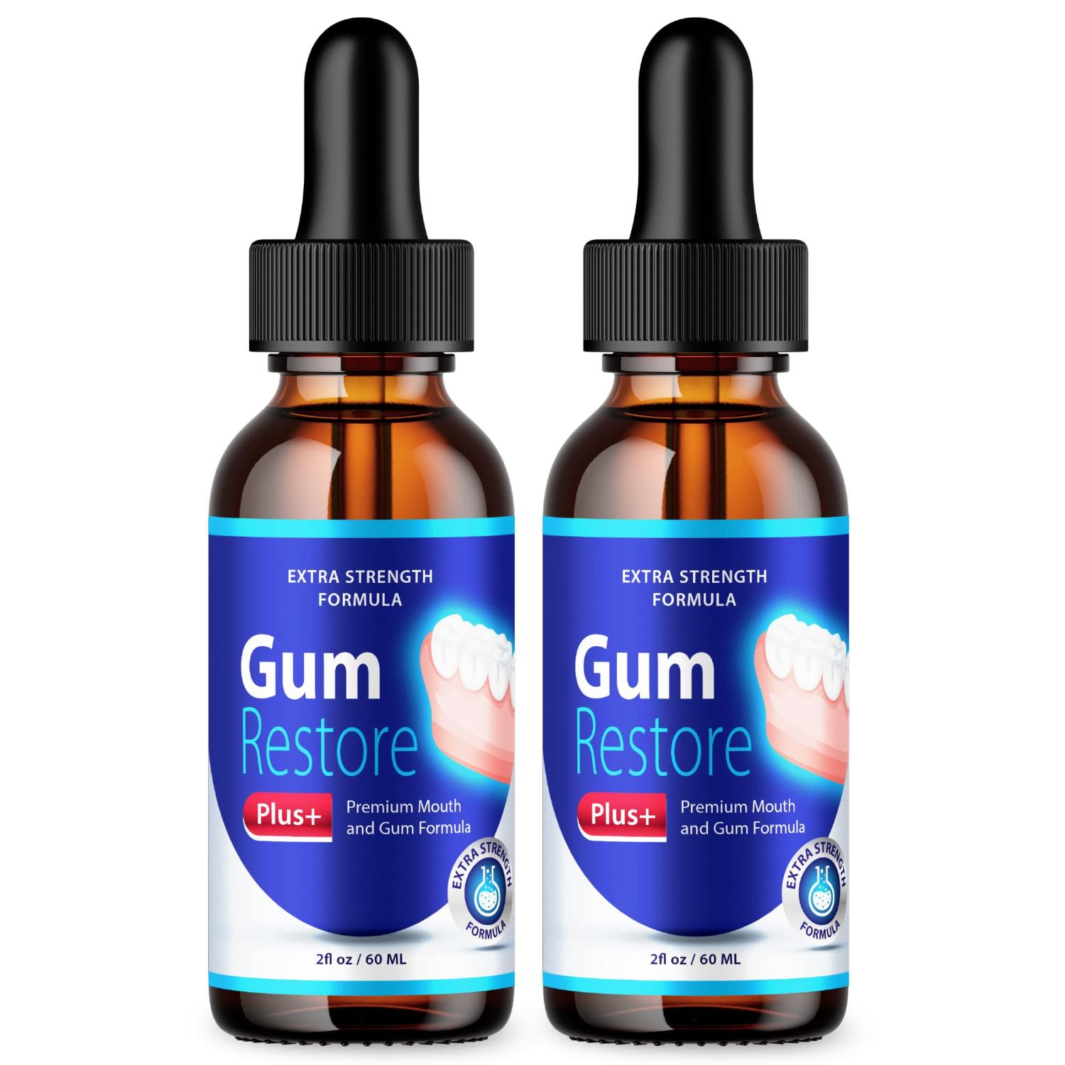Gum Restore Plus Liquid Drops Mouthwash - 2 Pack (4oz) | Buy Now with ...