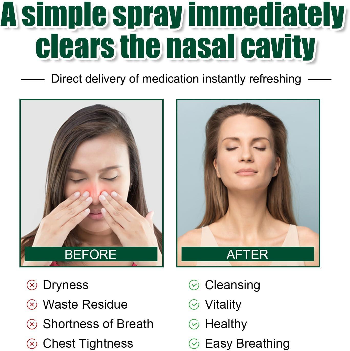 RespiNature Herbal Lung Cleanse Mist - Powerful Lung Support ...