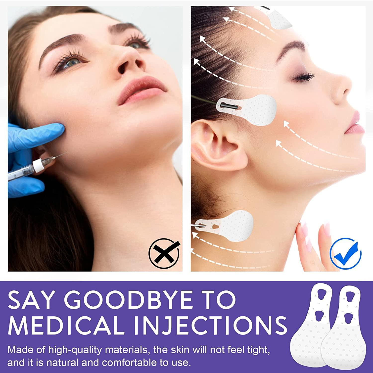 Invisible Face Lift Tape with String | Wrinkle Lifting Patches for V ...