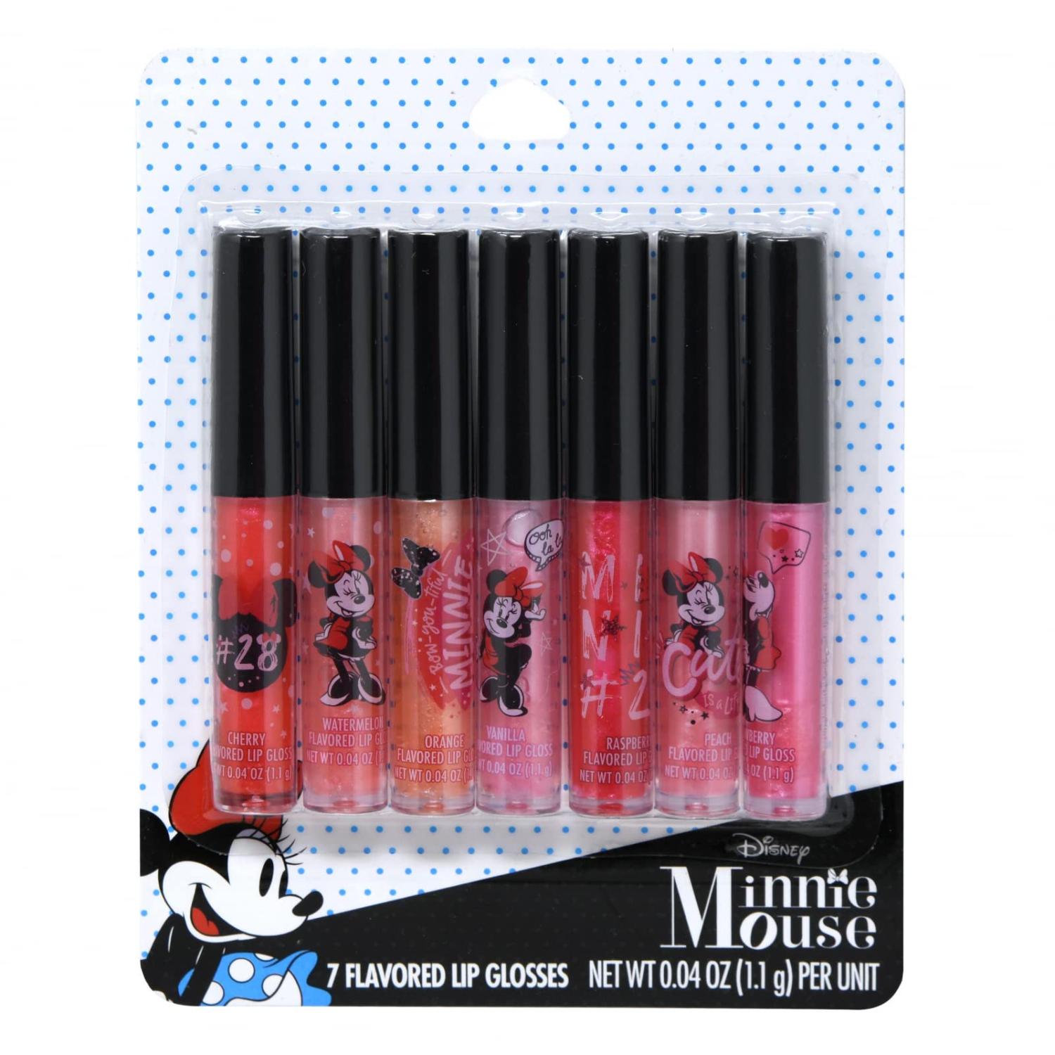 Minnie Mouse 7 Flavored Wand Lip Gloss Set | Buy Now with Express ...