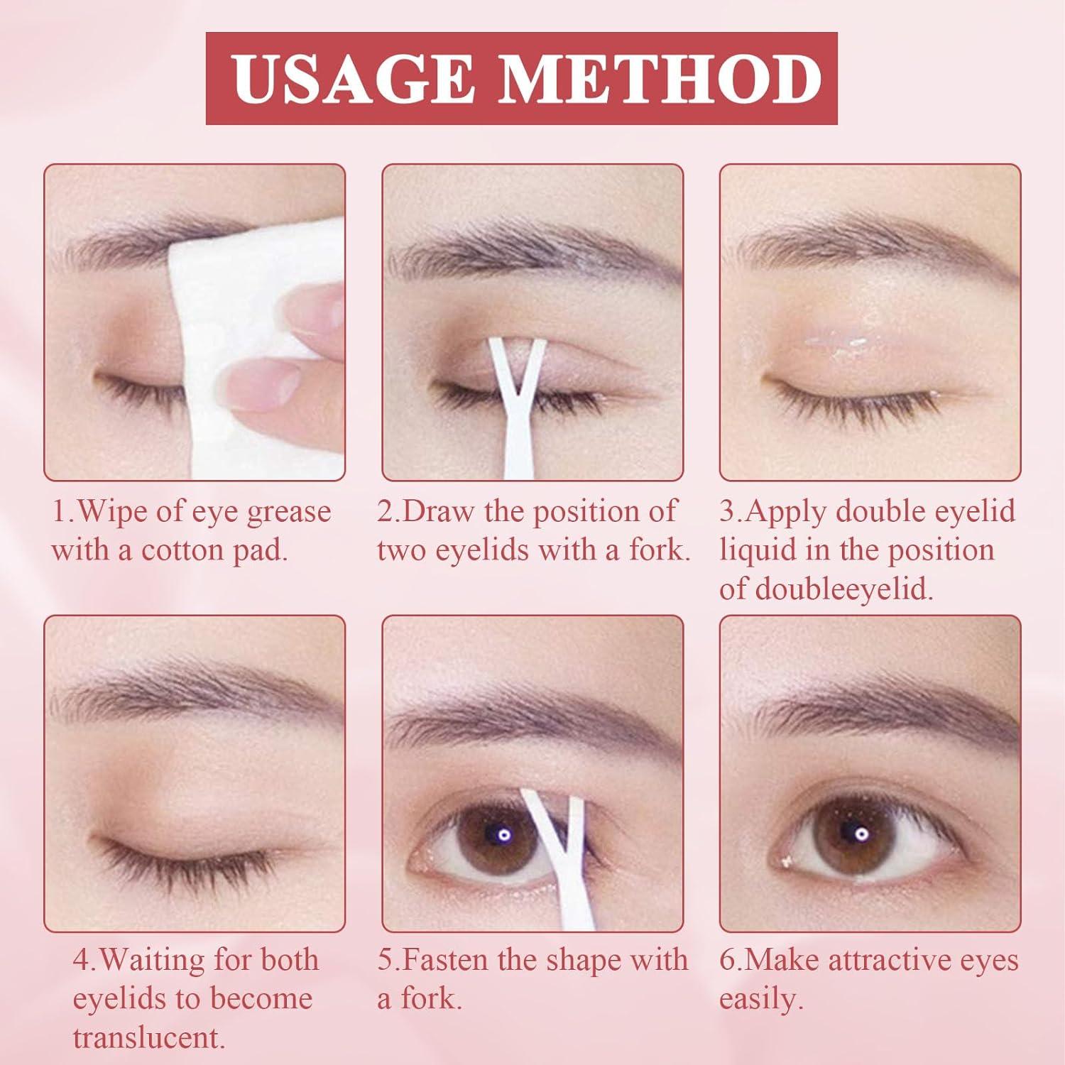 Double Eyelid Styling Cream Natural Invisible Waterproof Long Lasting ...