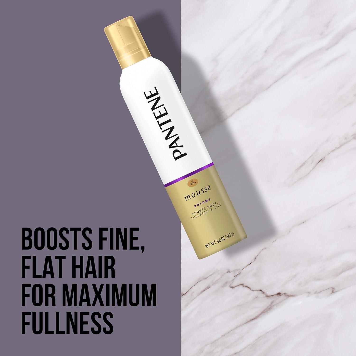 Pantene Mousse 6.6oz (Pack of 3) - Volumizing Hair Styling Foam | Buy ...