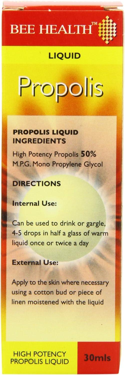 Organic Bee Health Propolis Liquid 30ml - Natural Immune Support | Buy ...
