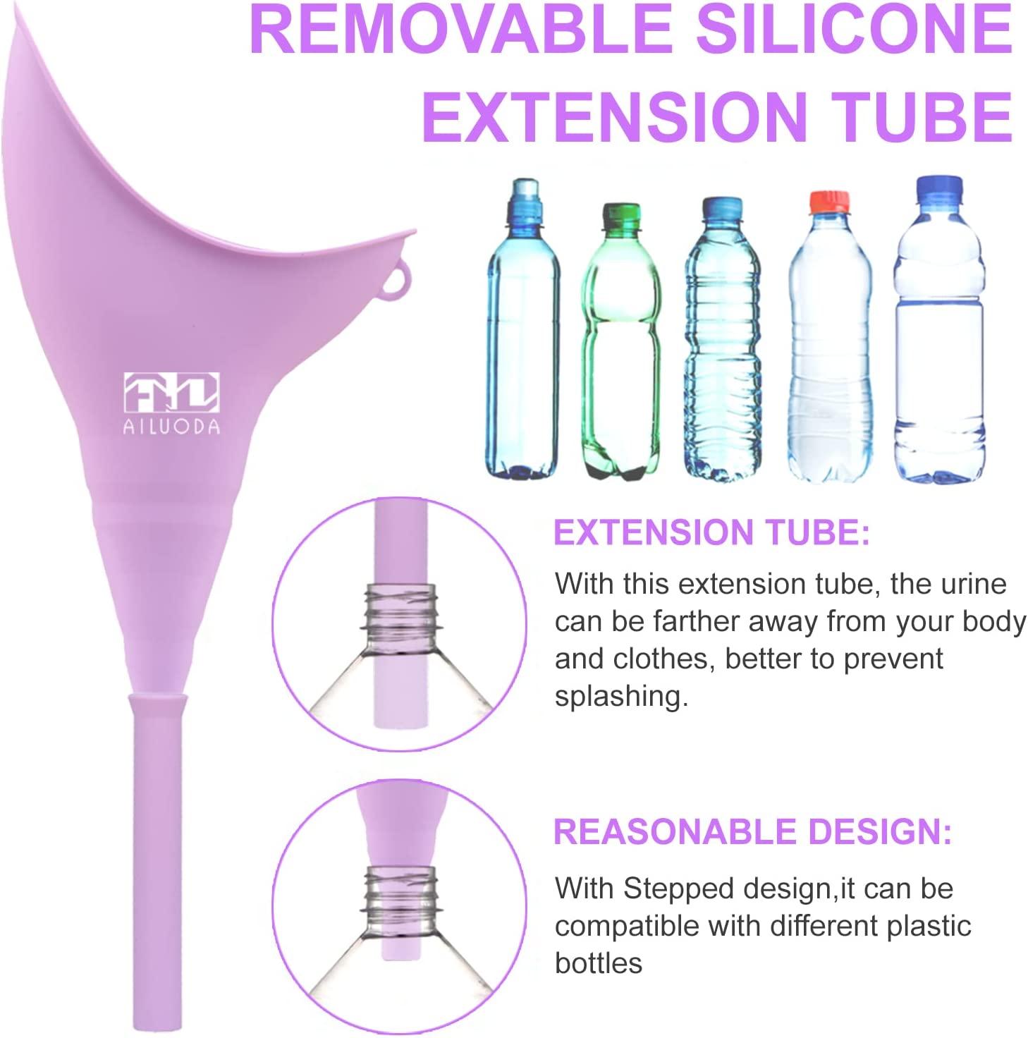 Female Portable Urinal for Women Women to Pee Standing Up Reusable ...