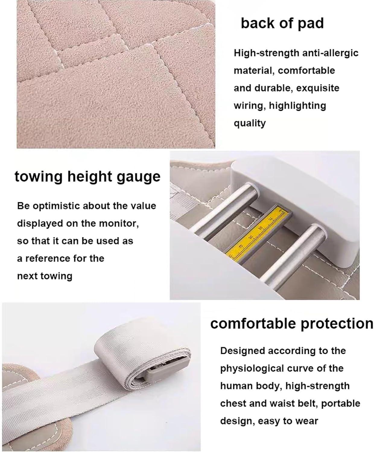 Buy Lumbar Spine Traction Device for Muscle Strain - Adjustable 450 N ...