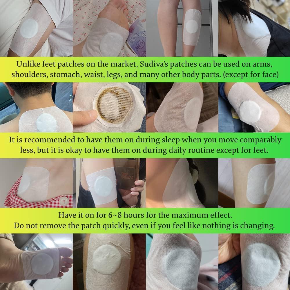 SUDIVA Therapy Pad: Natural Herb Sap Sheets for Stress Relief, Better ...