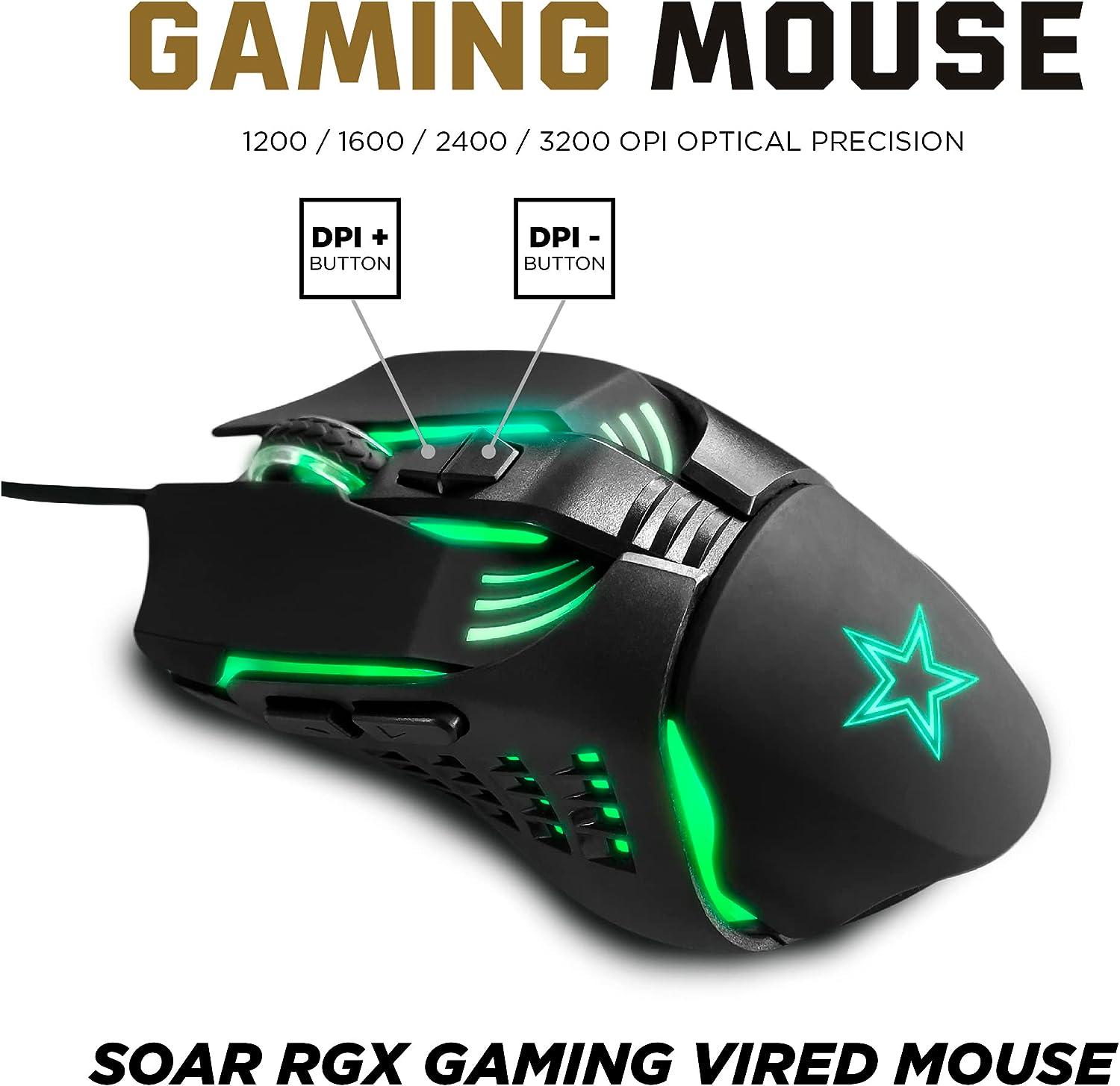SOAR NFL Gaming Mouse V3 - New York Giants Edition | Buy Now with Express International Delivery ...
