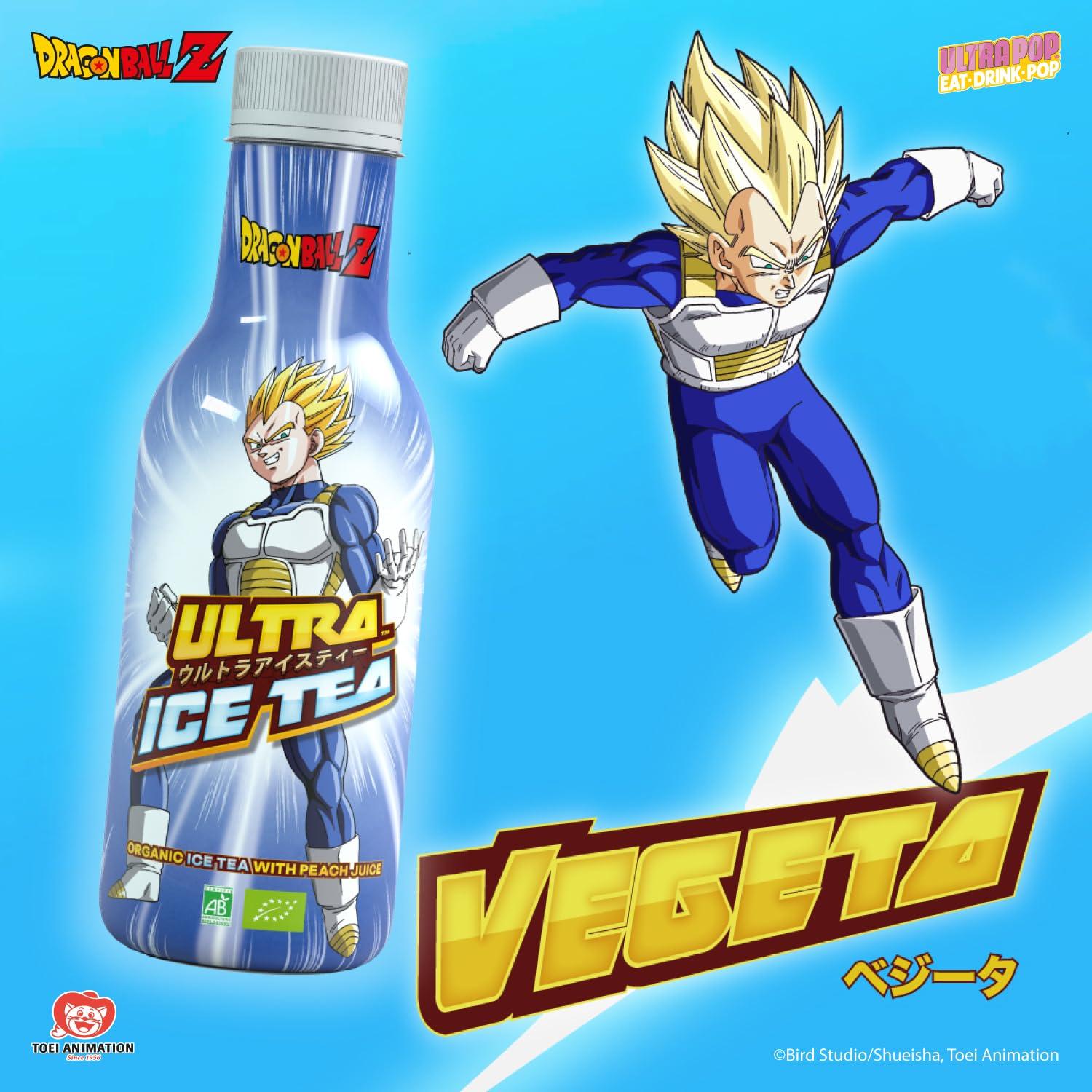 Ultra Ice Tea Bio Iced Tea - Vegan Black Tea Drink with Dragon Ball ...