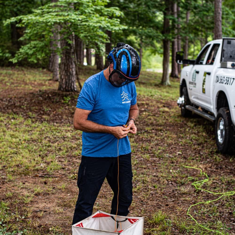 SGT KNOTS Polyethylene Arborist Throw Line Rope - 1/8 inch Orange ...