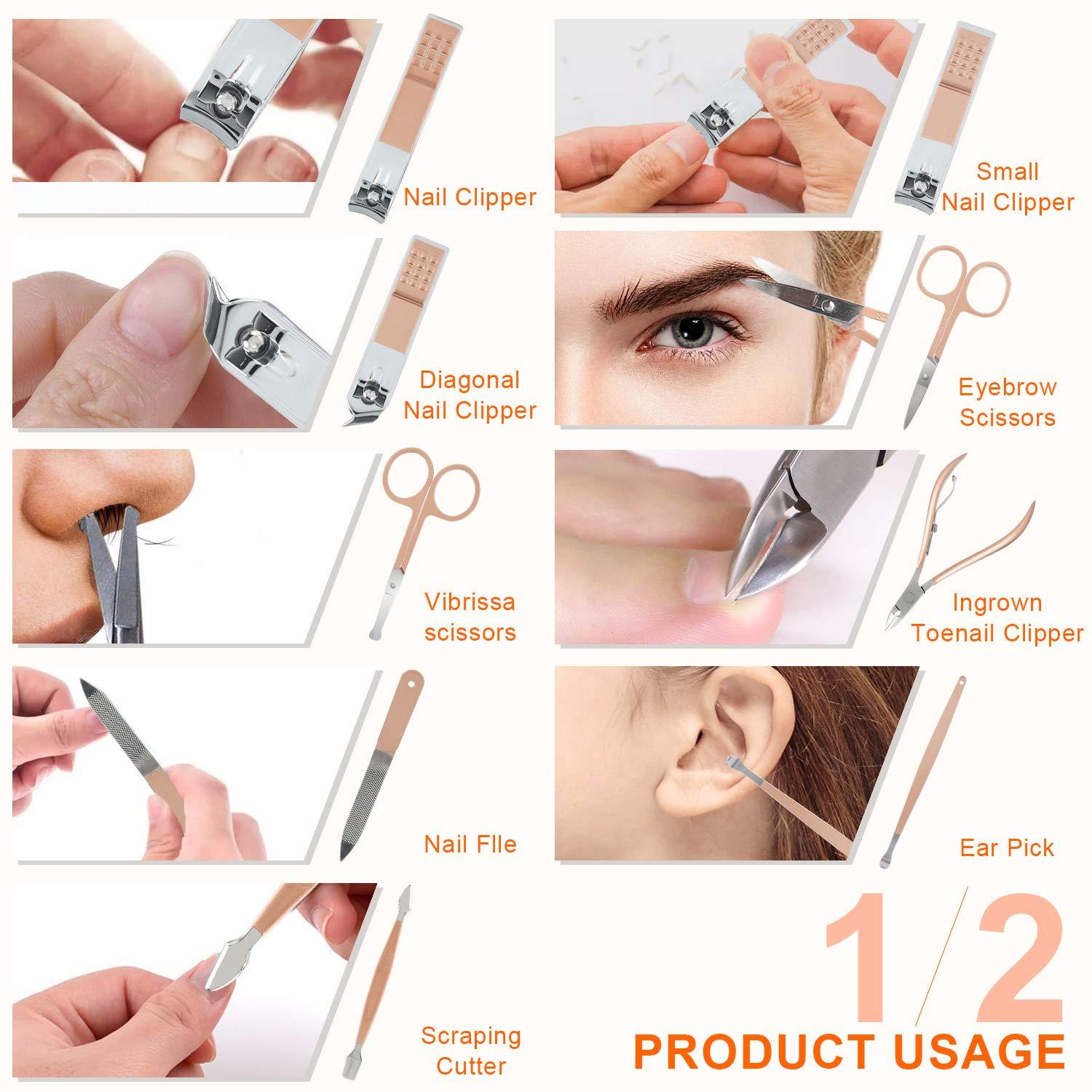 manicure set uses