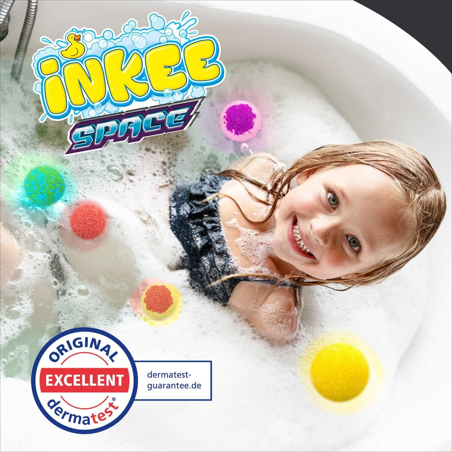 Inkee Space: Kid s Bath Bombs with Surprise - Solar System Collection 5 ...