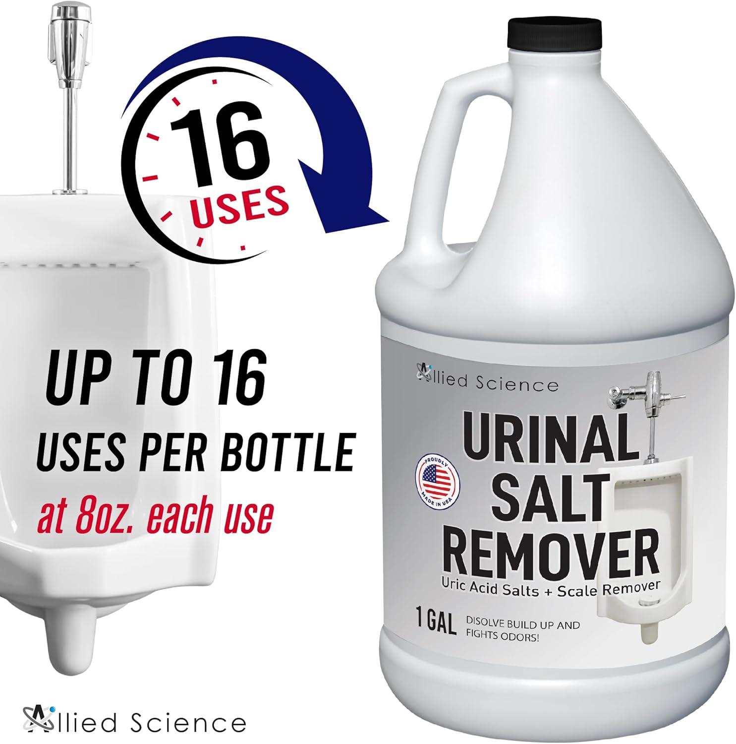 Urinal Salt Remover - Effective Uric Acid Scale Remover & Odor ...