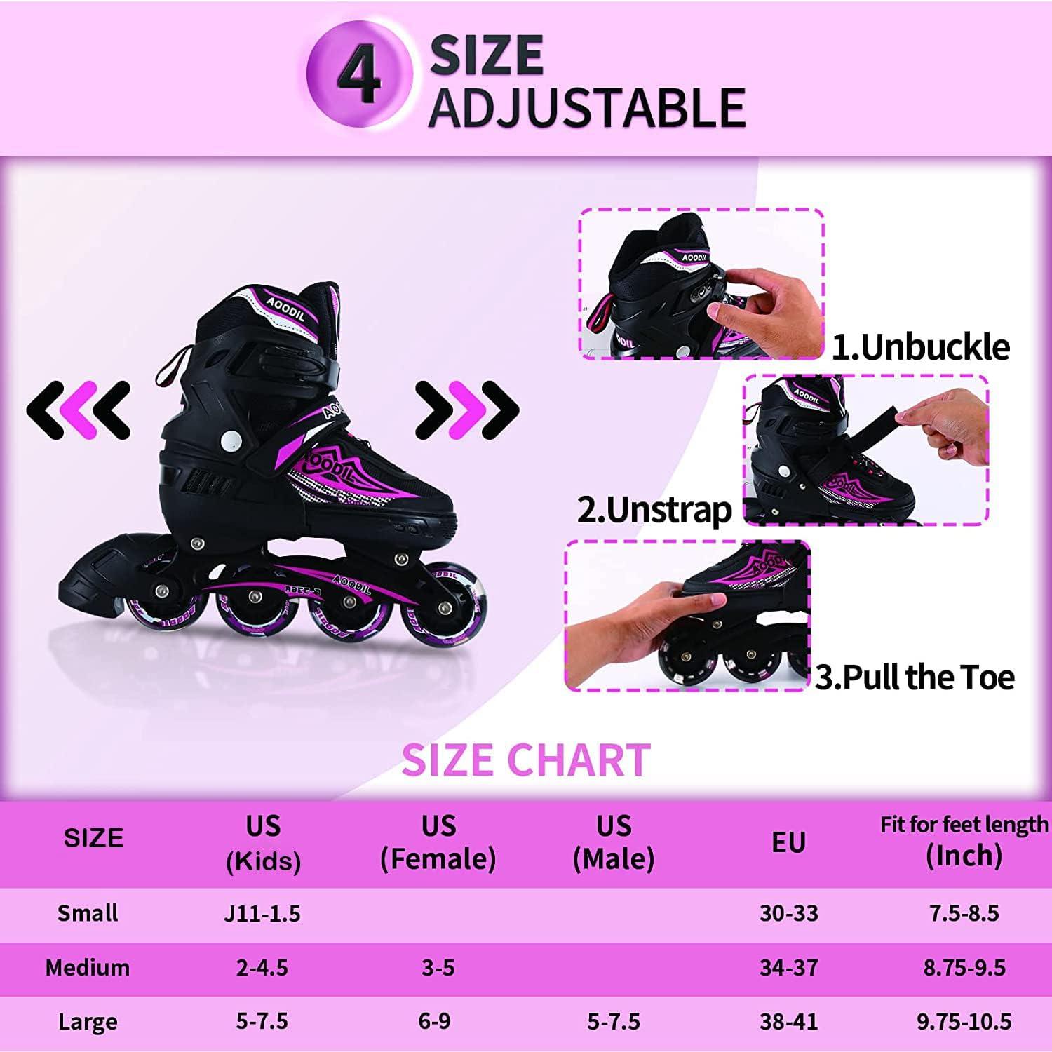 rollerblades size 3