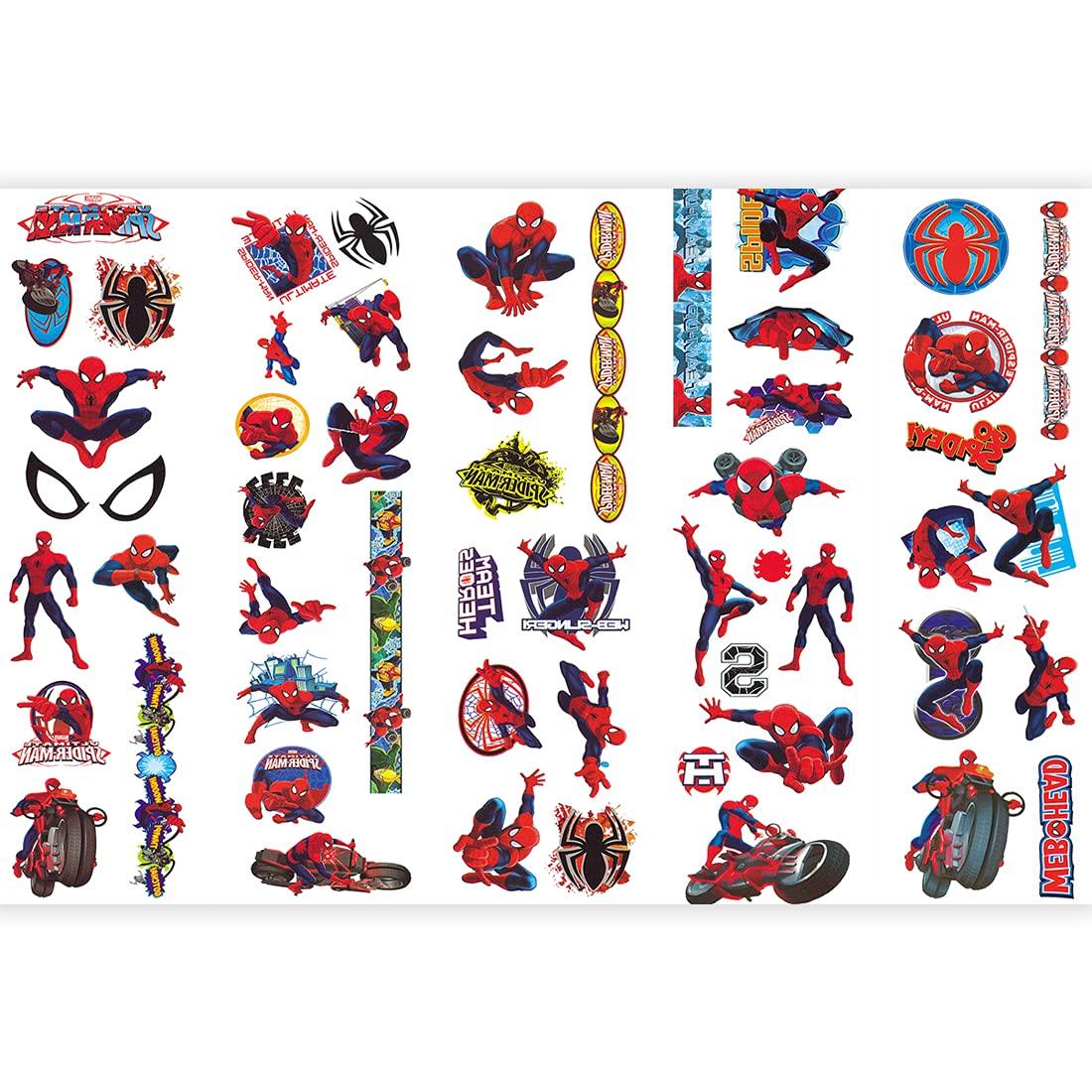 GODSON Fake Tattoos 10 Sheets - Temporary Tattoos Kit for Kids, Boys ...