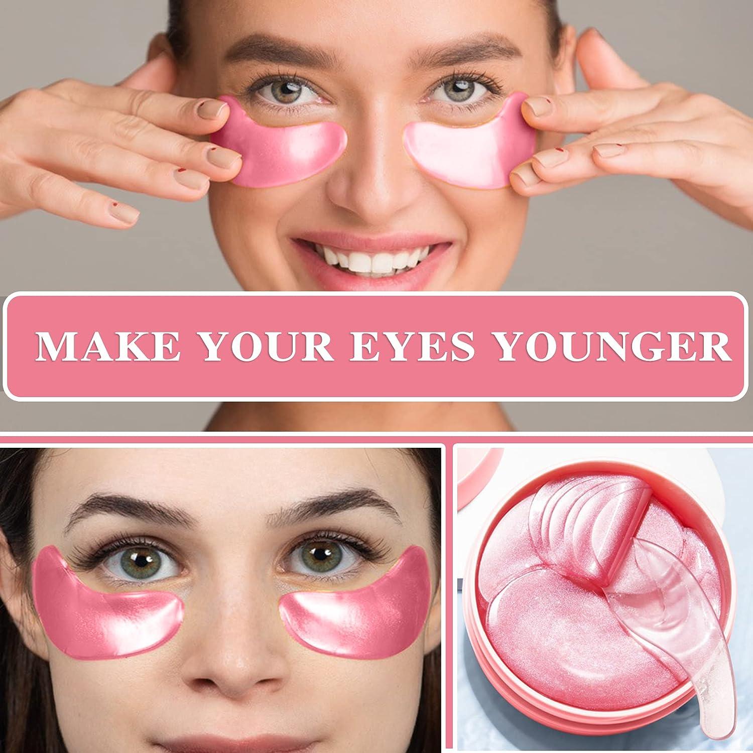 Fusang Under Eye Patches - 30 Pairs, Moisturizing Eye Mask for Puffy ...