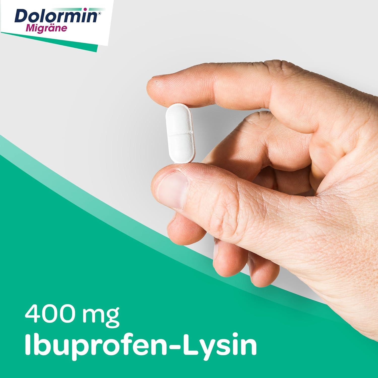 Dolormin Migraine Tablets - Fast Relief for Headaches & Migraine ...