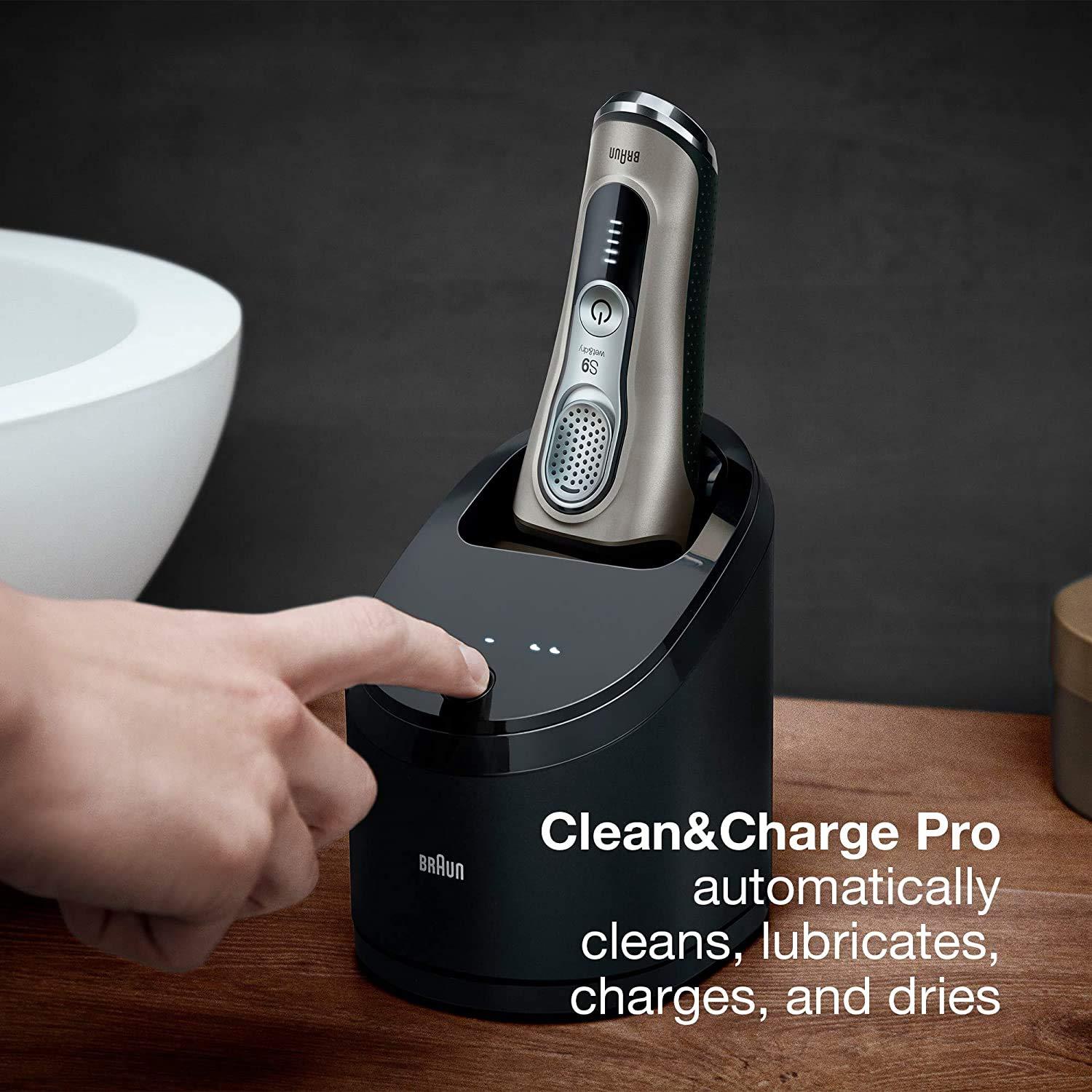 Braun Series 9 9385cc Electric Razor for Men - Waterproof Foil Shaver ...