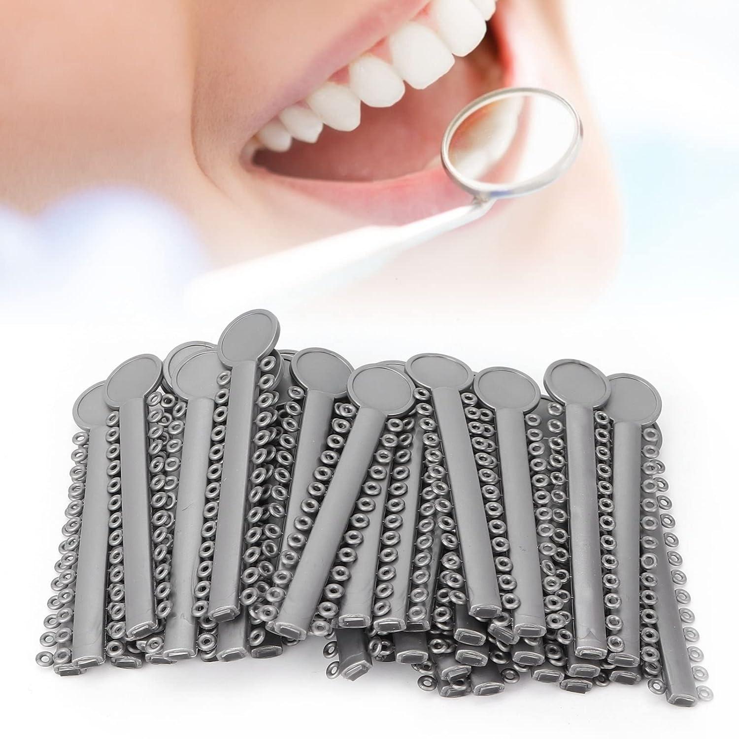 40 Silicone Orthodontic Ligature Binders | Durable O-Rings & Rubber ...