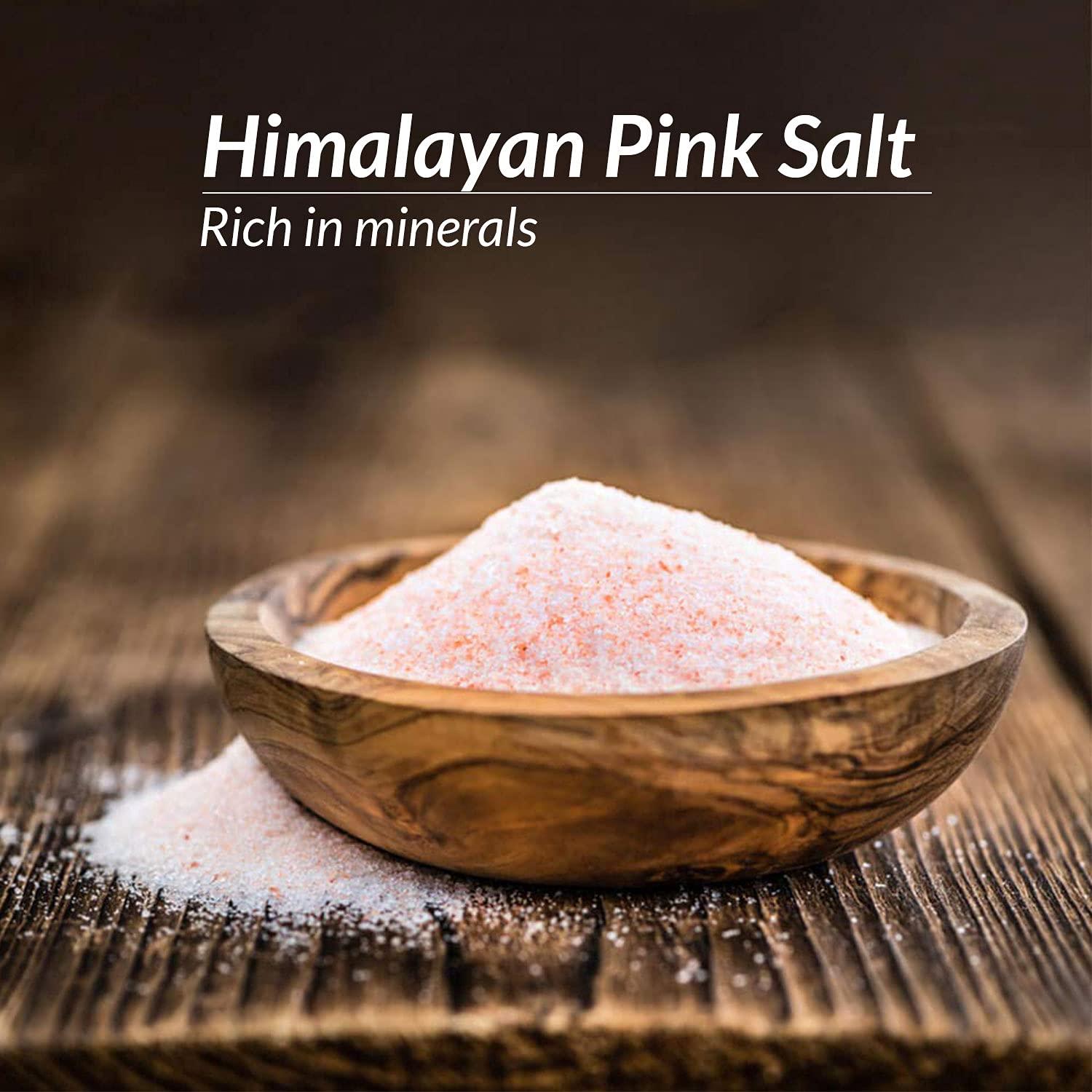 Himalayan Chef Fine Himalayan Pink Salt Bag 2 LBS - Pure & Natural Salt ...