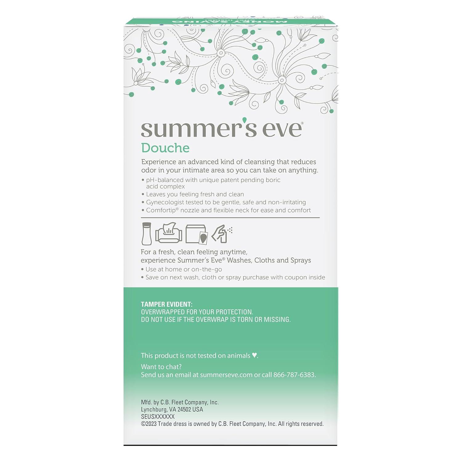 Shop Summer's Eve Feminine Douche - Complete Clean Odor Reduction with ...