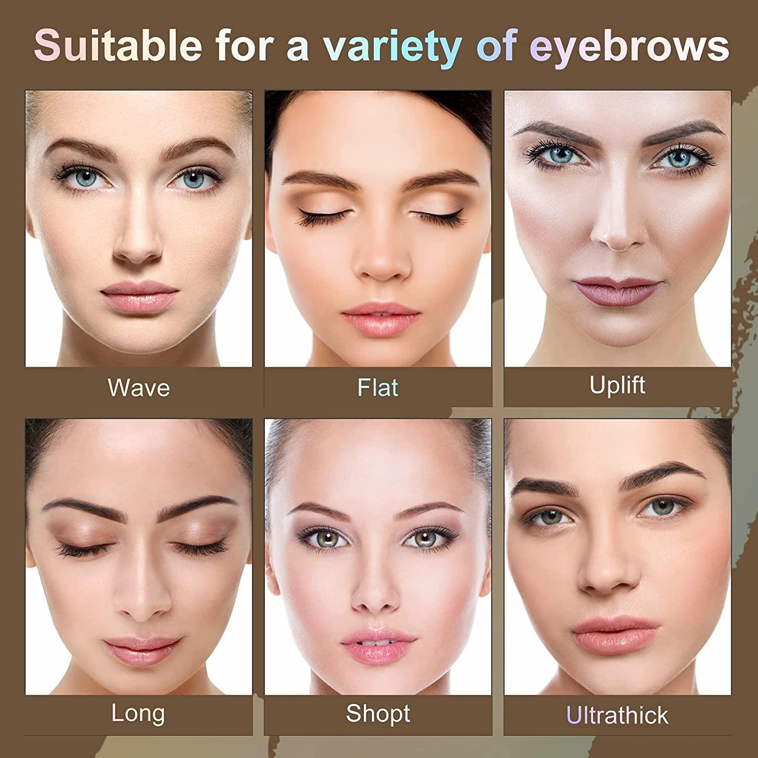Eyebrow Shape Chart