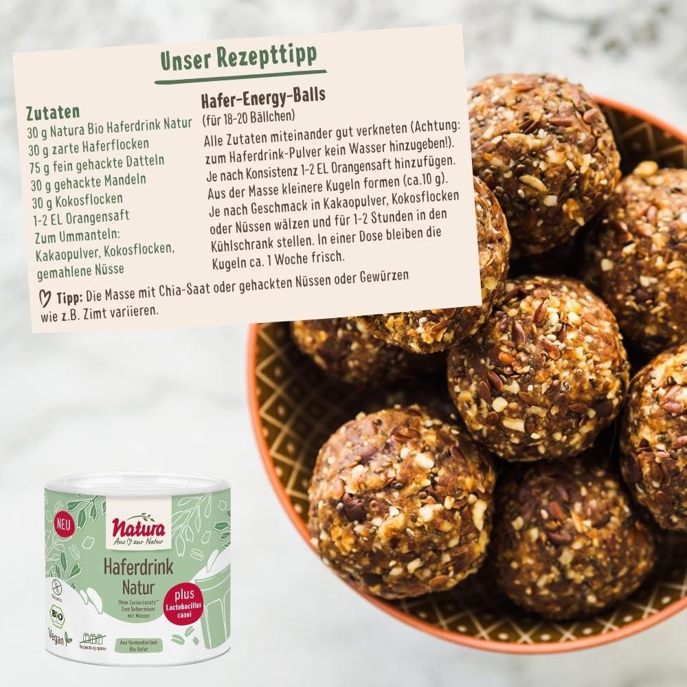 Natura Organic Oat Drink Powder - Gluten-Free Vegan No Added Sugar ...