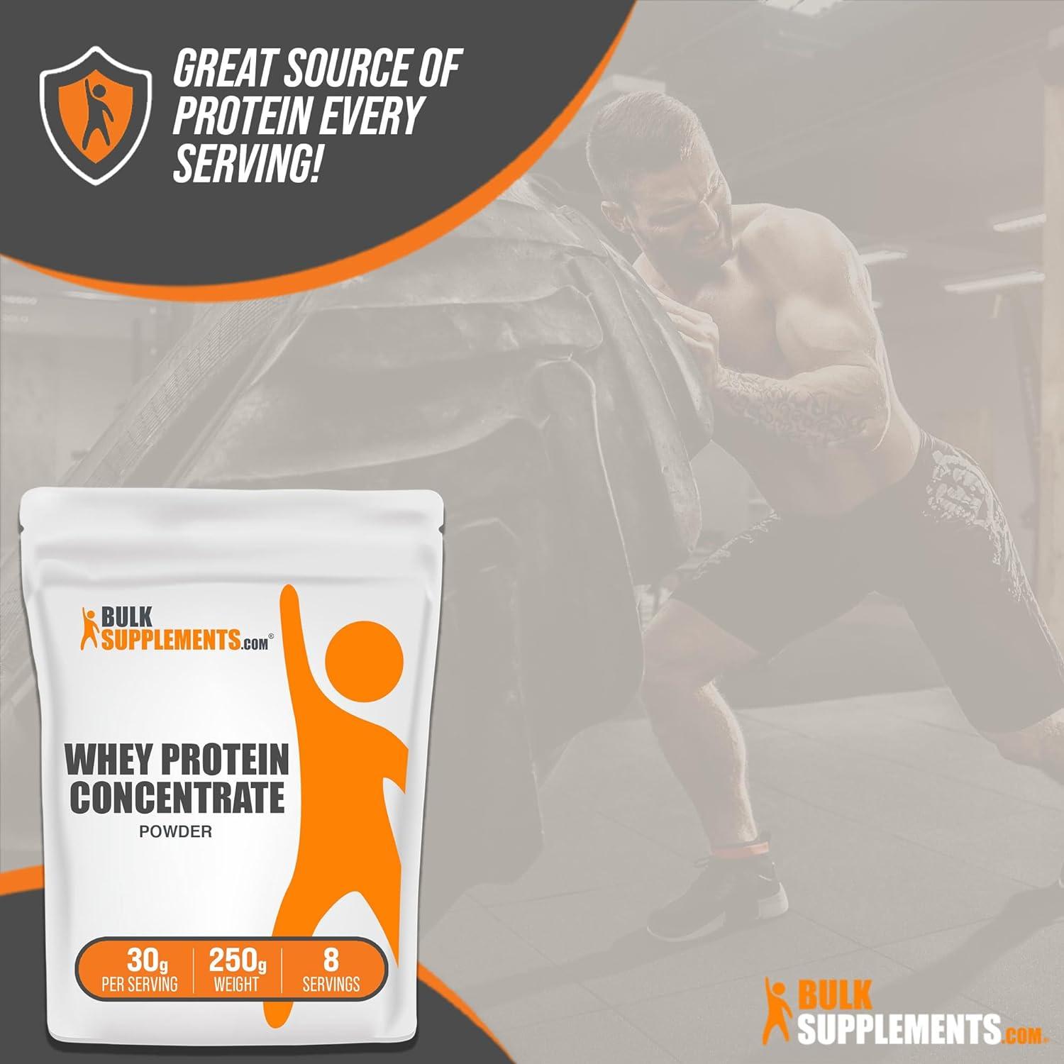 BulkSupplements Whey Protein Isolate Powder 90% - 250 Grams | Buy Now ...