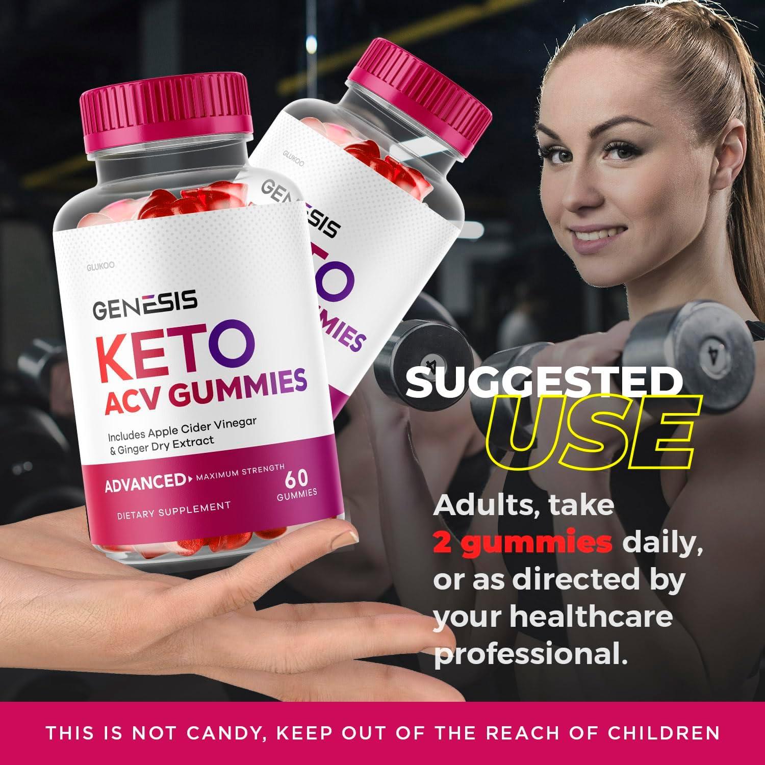 Genesis Keto ACV Gummies - Advanced Weight Loss Formula | 30-Day Supply
