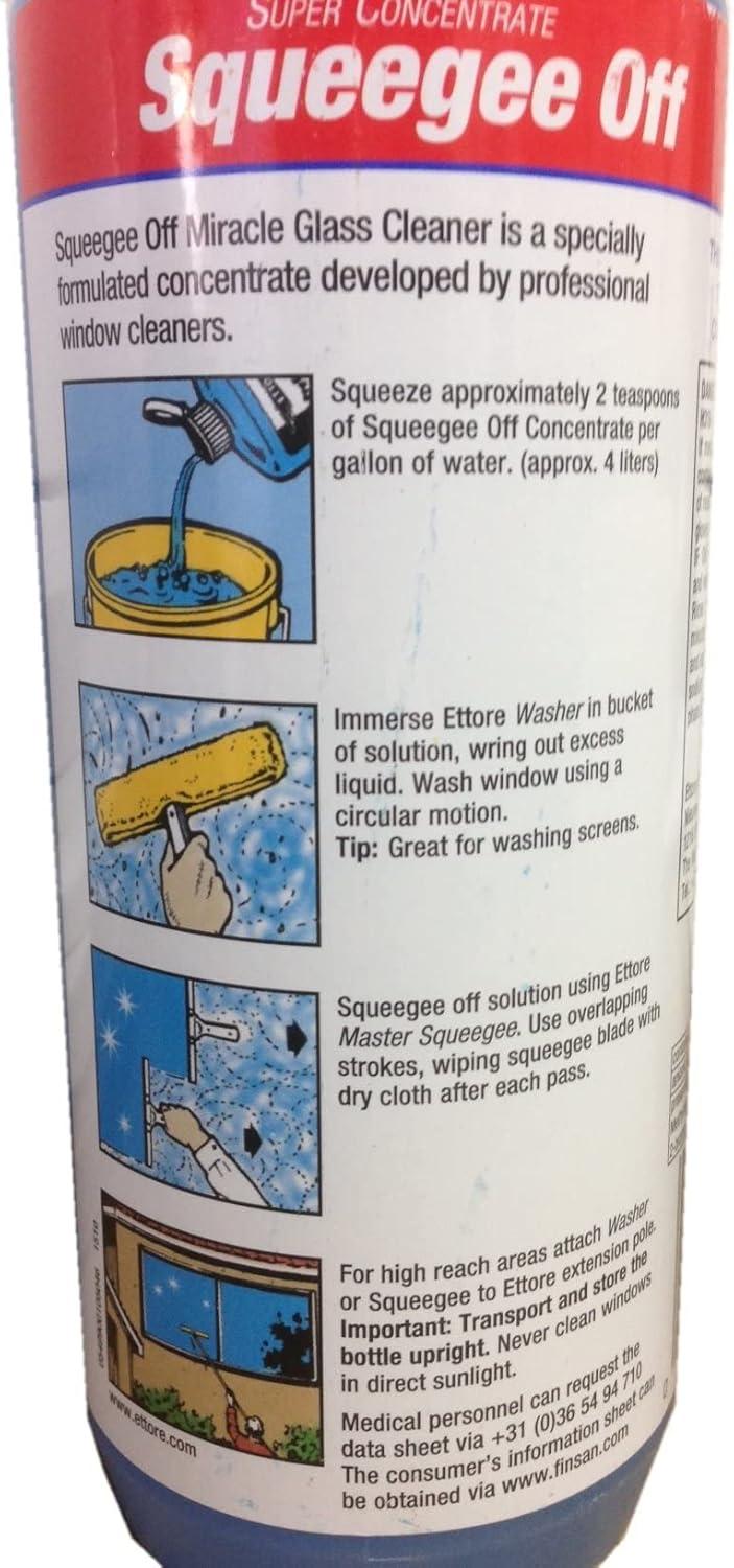 Ettore 500ml Squeegee Off Liquid Window Cleaning Soap | Buy Now with ...