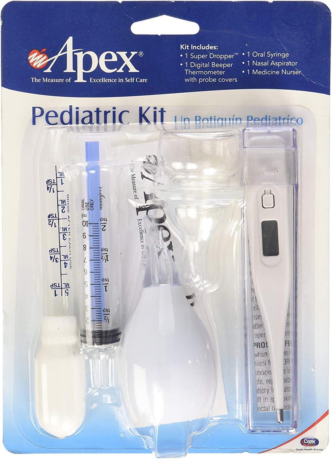 Apex Pediatric Health Kit - All-in-One Infant Care Set with Digital ...
