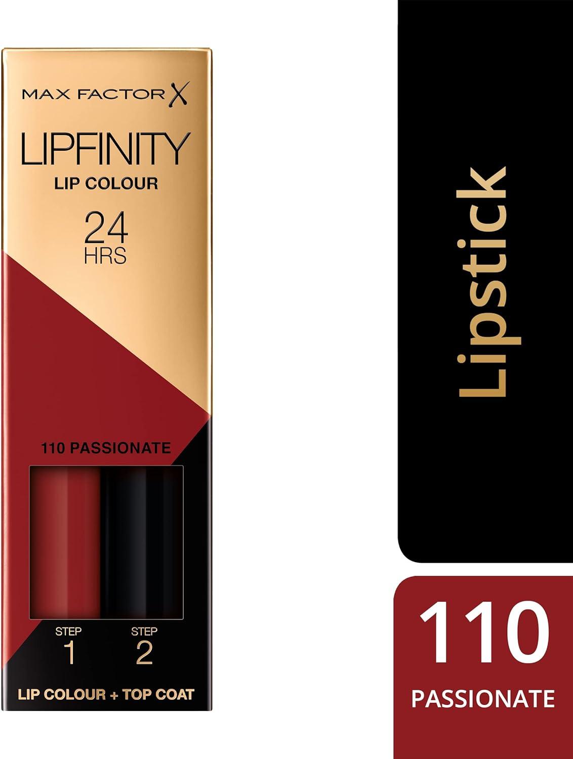 Max Factor Lipfinity Long-Lasting Two Step Lipstick - Passionate 4.2g ...