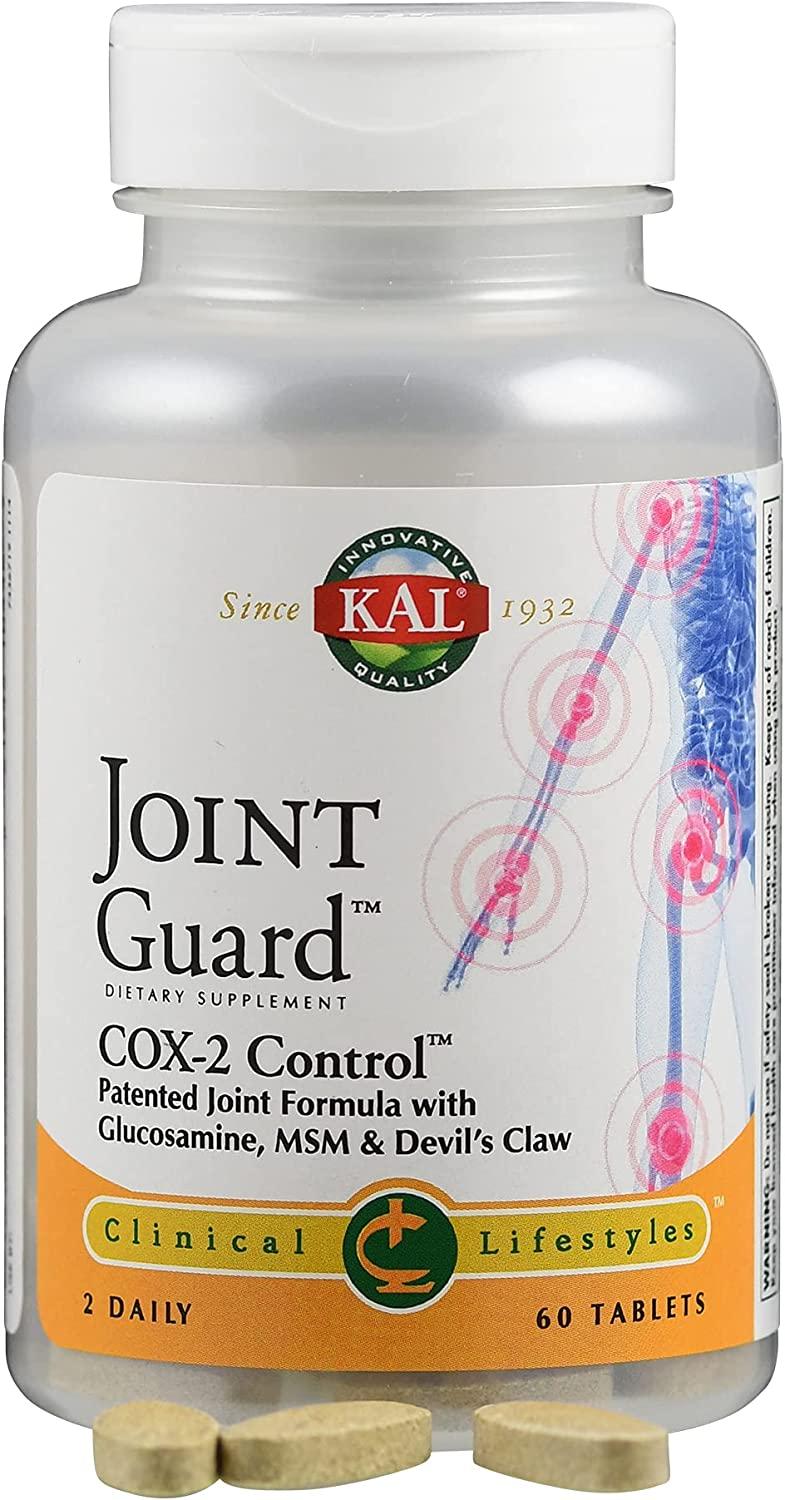 KAL Joint Guard COX-2 Control - 60 Tablets for Joint Health & Pain ...