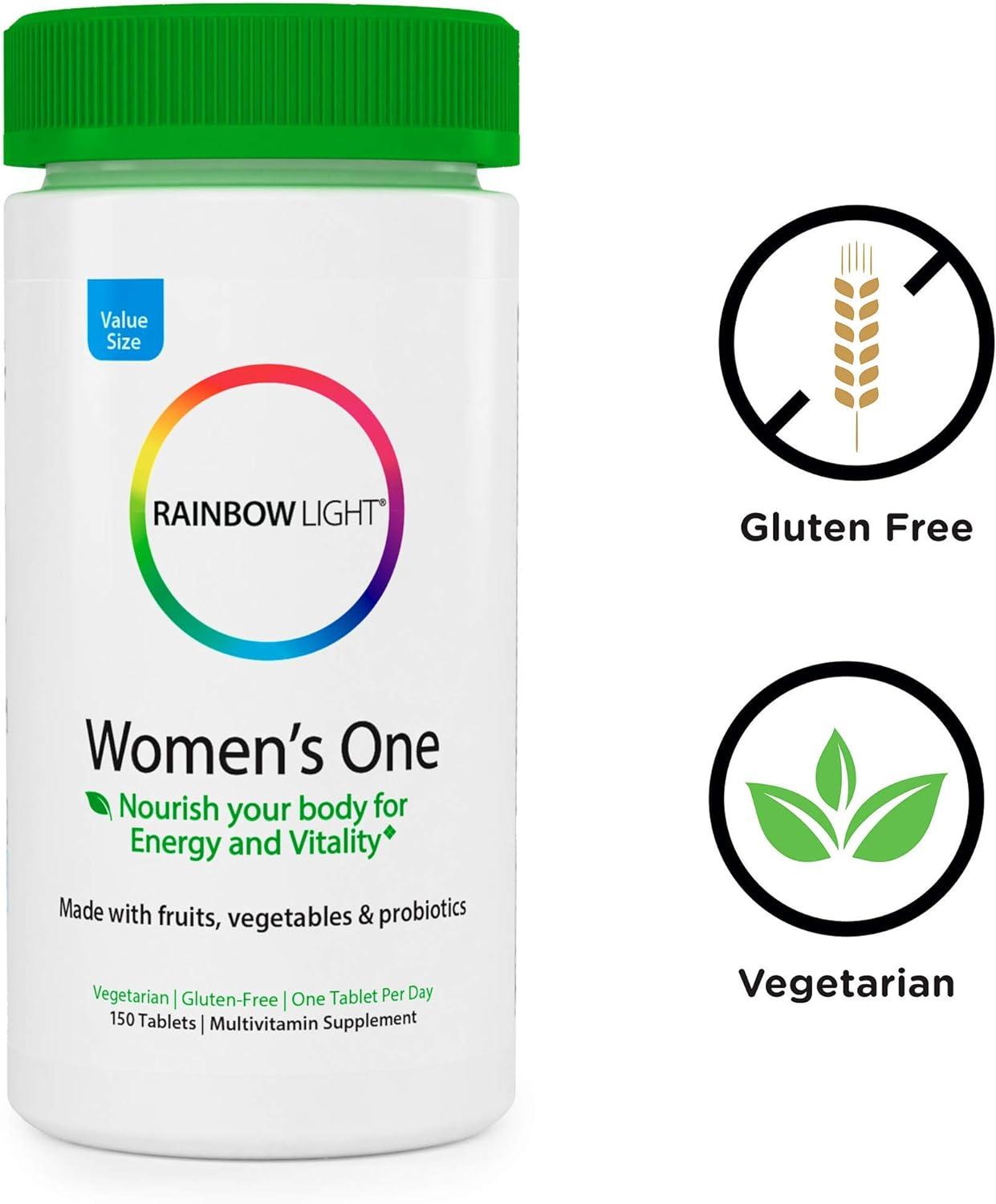 Rainbow Light Women's One Multivitamin - 90 Tabs, 90 Count Pack | Buy ...