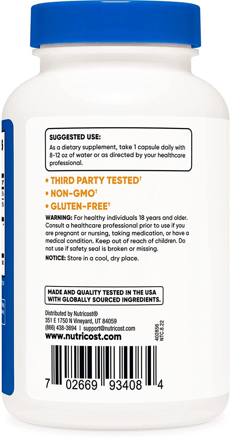 Nutricost Cranberry Extract 25000mg with Vitamin C & E - 120 Capsules | Buy Now with Express ...