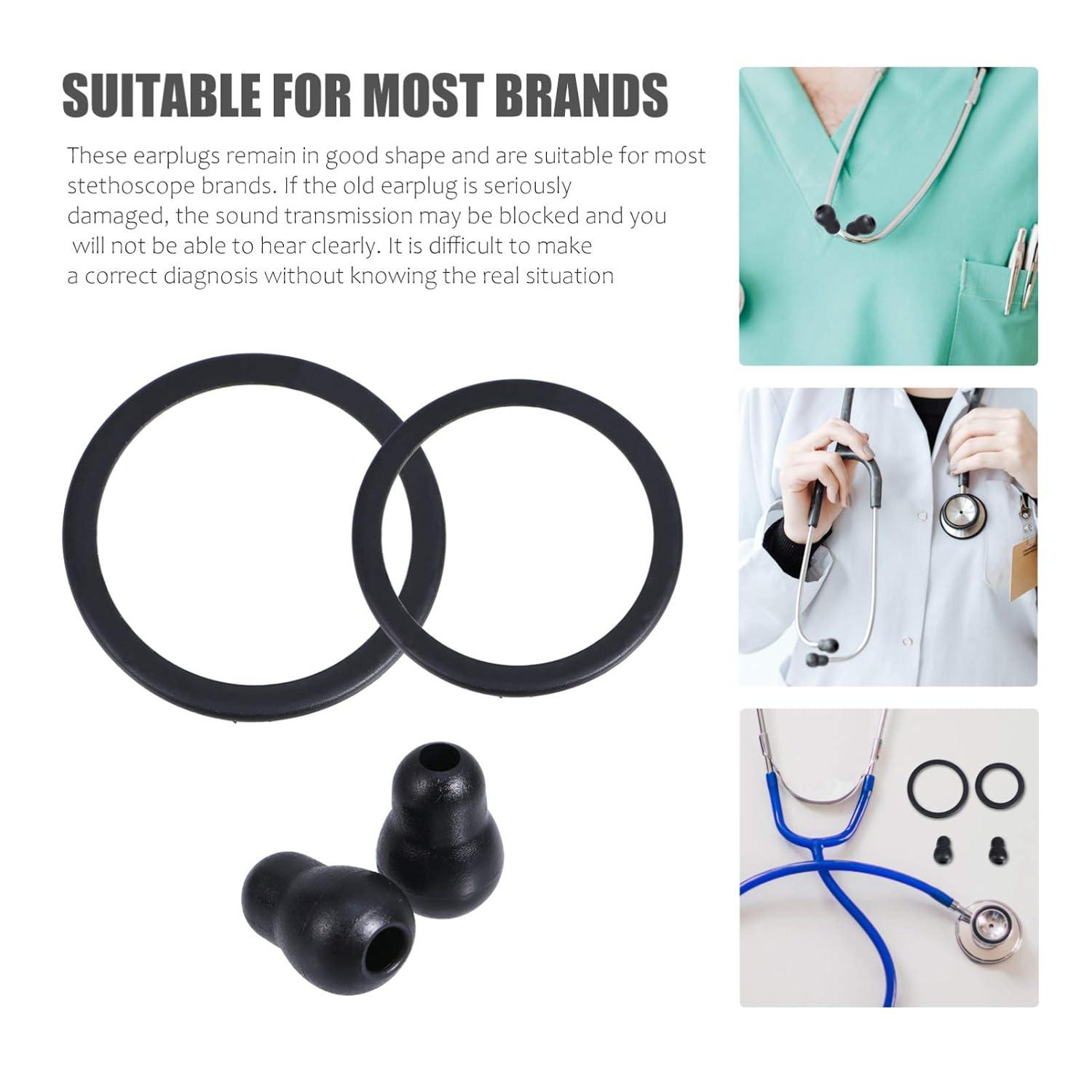 iplusmile Stethoscope Accessories - Diaphragm & Ear Tips Replacement ...