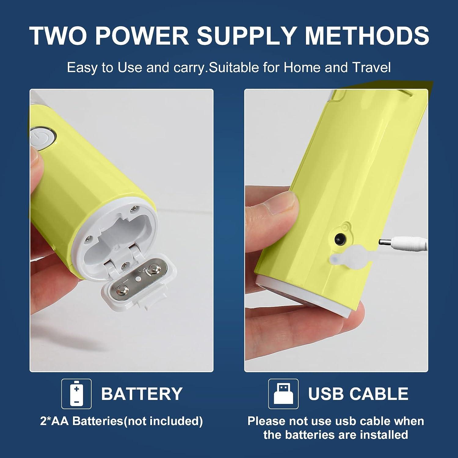 Portable Yellow Nebulizer for Travel & Household Use - Quiet Handheld ...