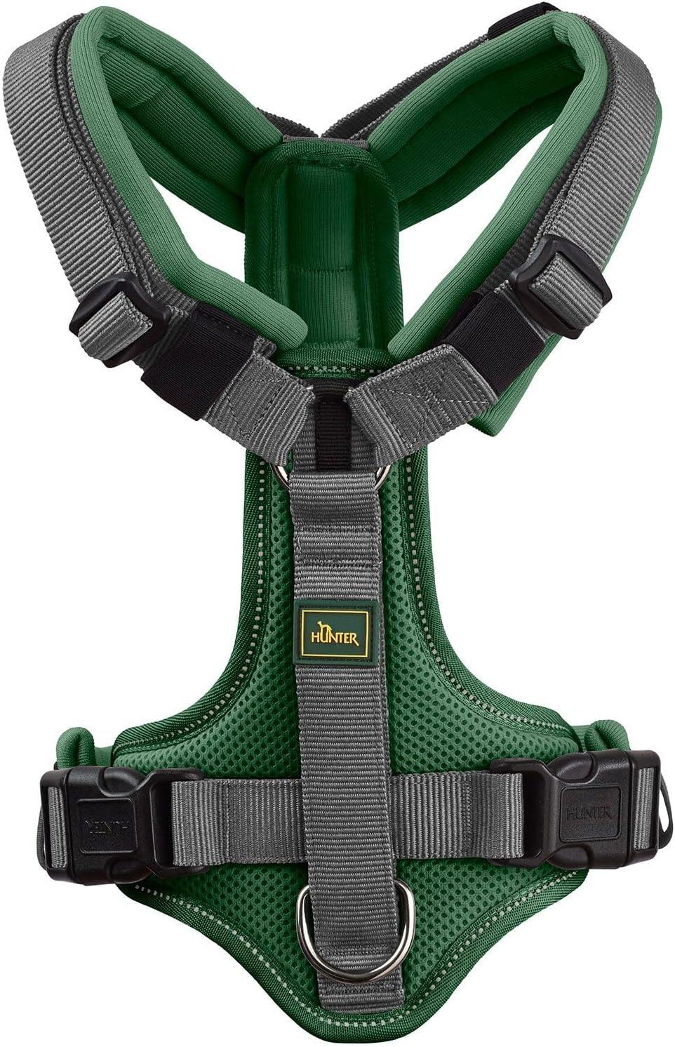 Hunter Harness Maldon Up ML - Dark Green/Grey | Premium Quality Dog ...