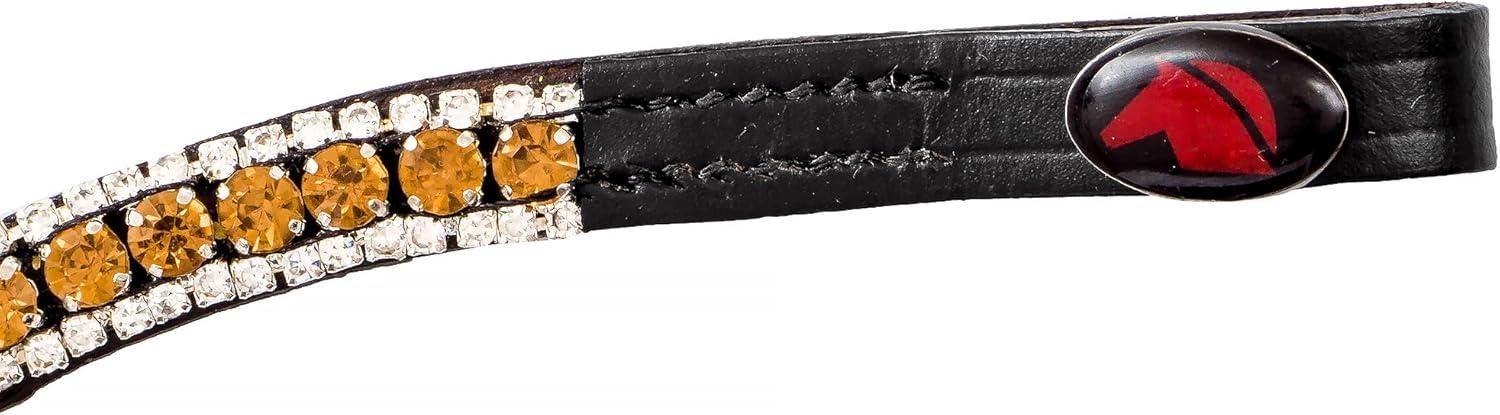 Buy Wodenhringring Horse Glitzer Headband - Leather Diamond Stirring ...
