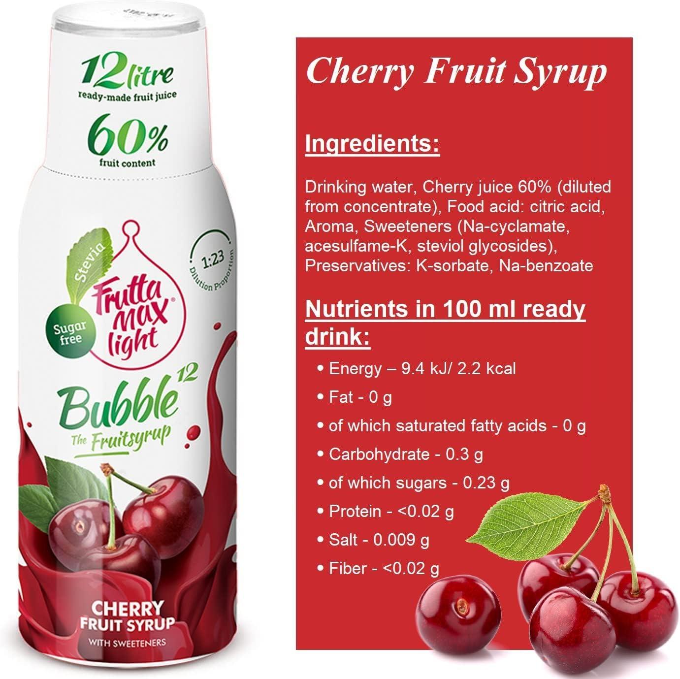 2 Pack - Light - Low Carb - Fitness Syrup by FruttaMax | Zero Sugar ...