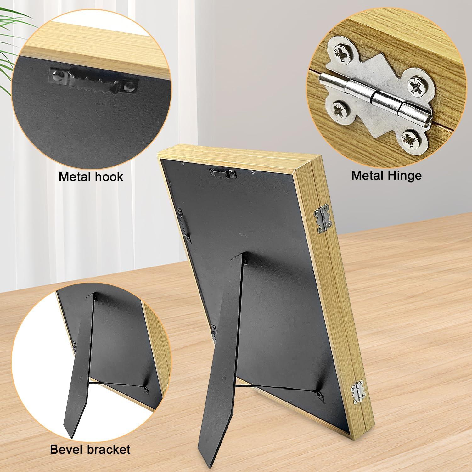 Quvbkz A4 Picture Frame for Children's Drawings - Fillable Folding ...